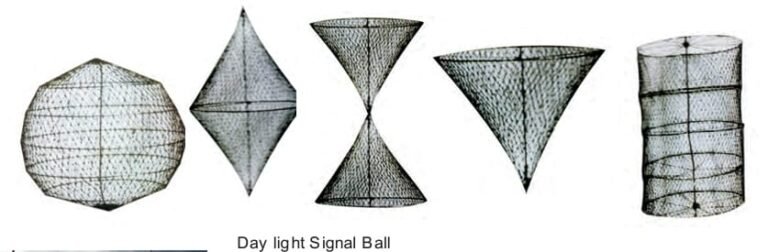Daylight Signal Shapes for Ships – Ball, Cone, Cylinder & Diamond – Al ...